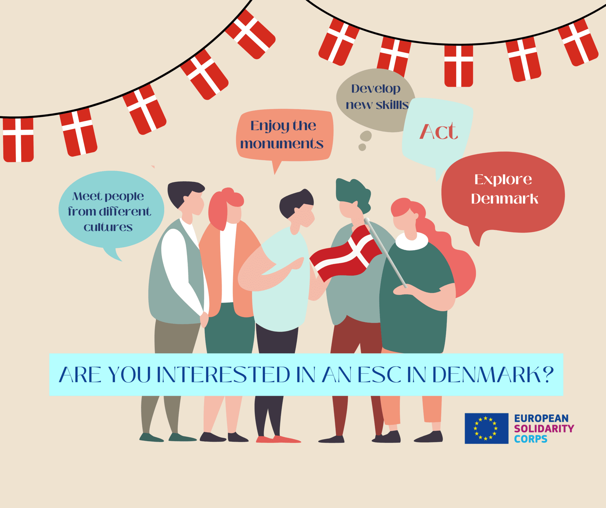 ESC Volunteering, in Denmark. - YEU Cyprus